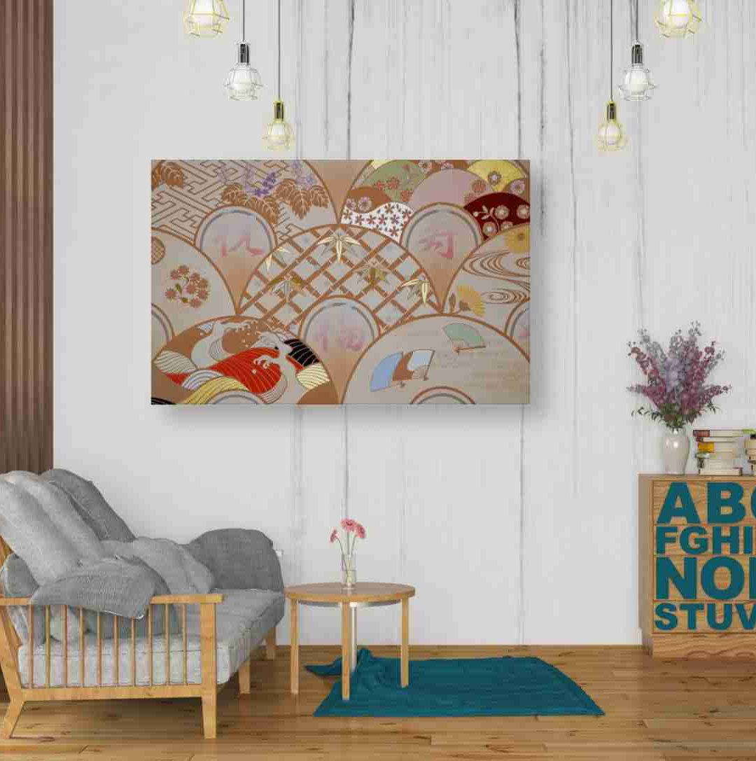 Winston Porter 'Happy Design A' By Zigen Tanabe Canvas Wall Art | Wayfair